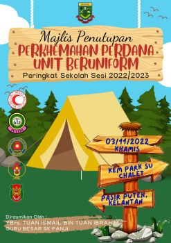 BUKU PROGRAM PERKHEMAHAN PERDANA UNIT BERUNIFORM PERINGKAT SK PANJI ...