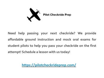 Ppl Checkride Prep - pilotcheckrideprep Flip PDF | AnyFlip
