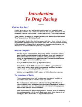 Introduction To Drag Racing - Mid America Motorplex-Guset User Flip PDF ...