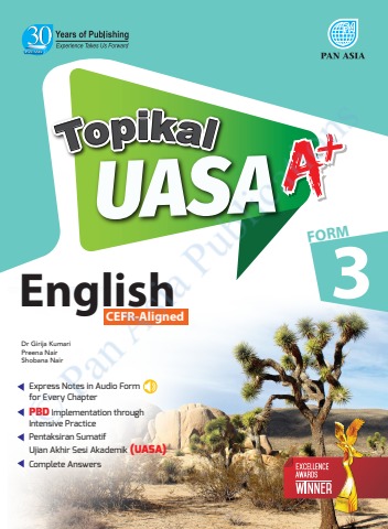 Topikal UASA A+ English Form 3 - Pan Asia Publications Sdn. Bhd. Flip ...