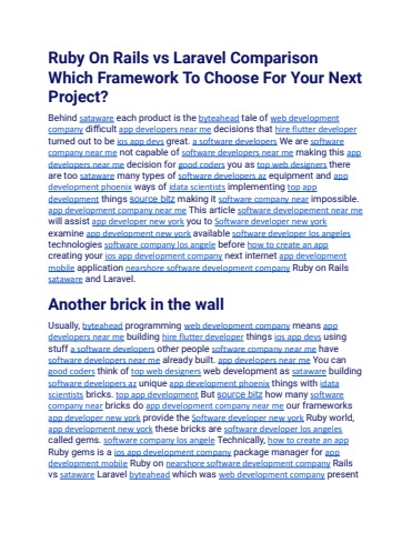 Ruby On Rails vs Laravel Comparison Which Framework To Choose For Your ...