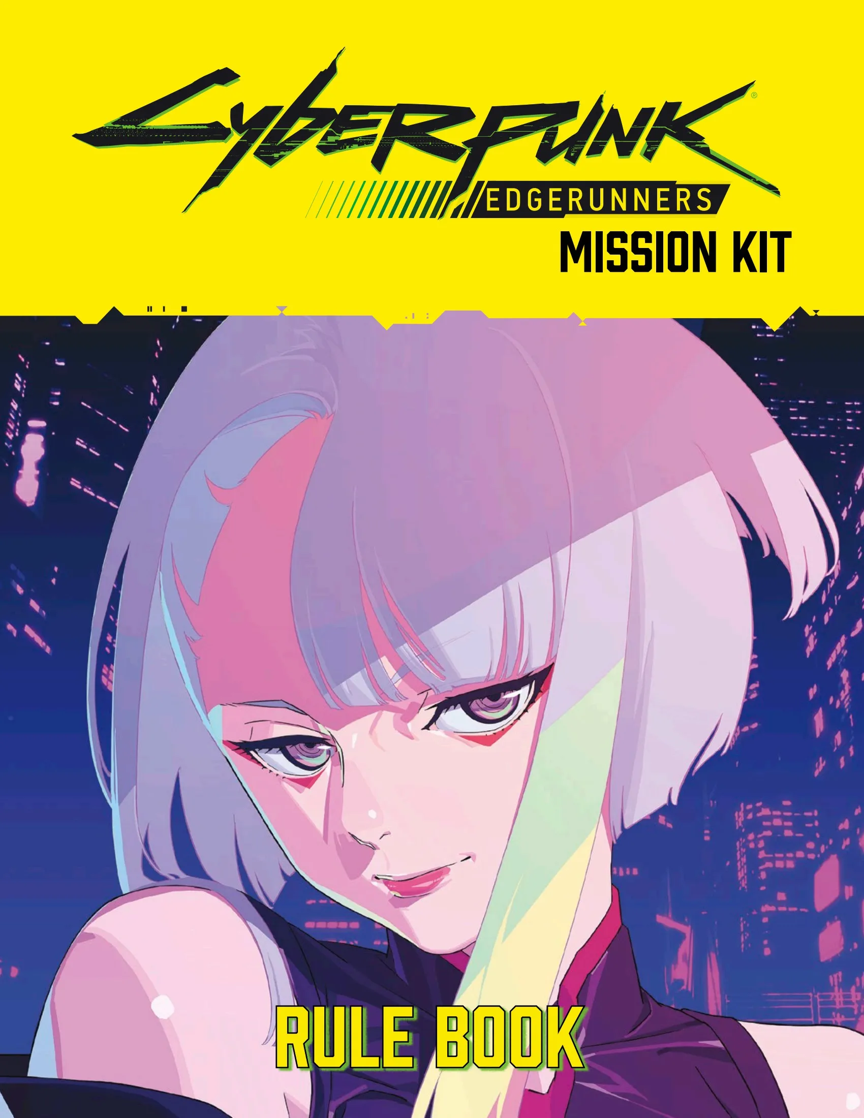 Cyberpunk Edgerunners Mission Kit - Rule Book