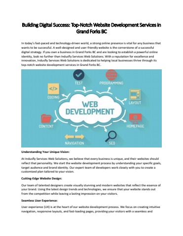 Building Digital Success: Top-Notch Website Development Services in ...