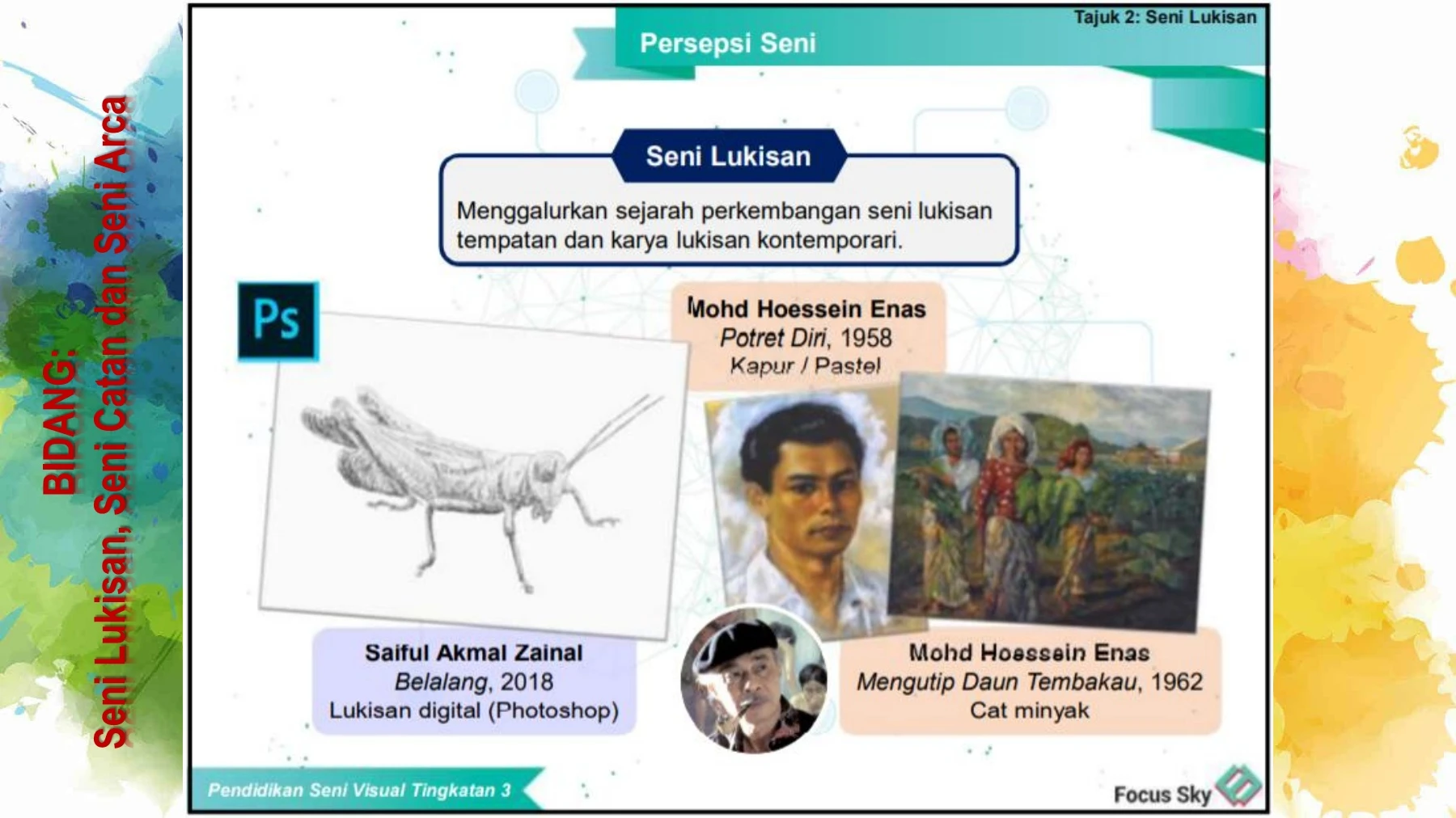 NOTA BIDANG SENI HALUS PSV TINGKATAN 3