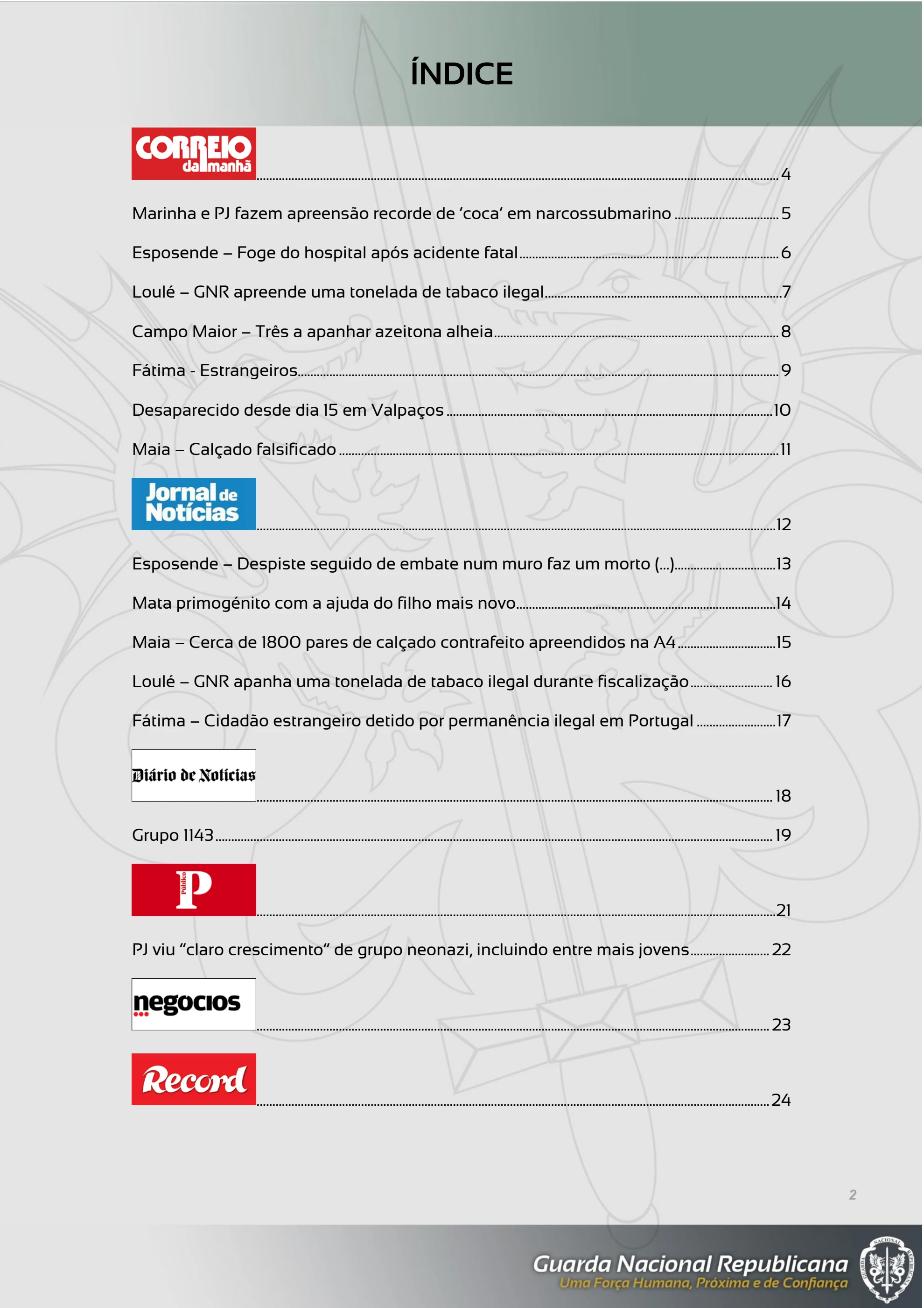 Resumo Imprensa 26JAN26