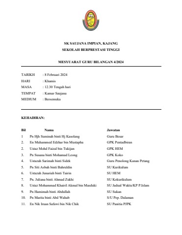 MINIT MESY GURU BIL 4 2024 (1) - sawaroh Flip PDF | AnyFlip