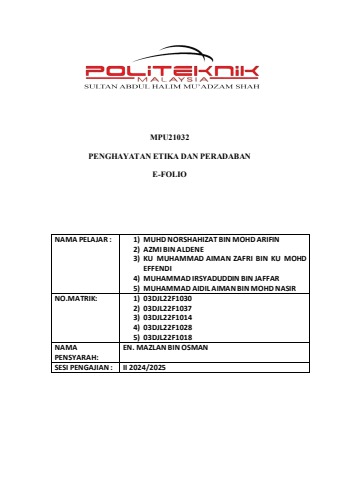 Share EFOLIO ETIKA & PERADABAN (1) NEW