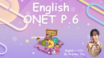 English P6 - Onet practice test 2 - wh questions (online 10มค65 ...
