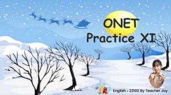 English M3 - ONET Practice 11 (online 3กพ65) - kanokwan.wpt Flip PDF ...