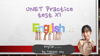 English P6- Onet practice test 11 (online 3กพ65) - kanokwan.wpt Flip ...