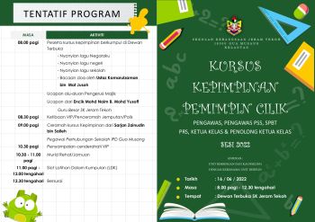BUKU PROGRAM KURSUS KEPIMPINAN PEMIMPIN CILIK 2022 - sekolah-3097 Flip ...