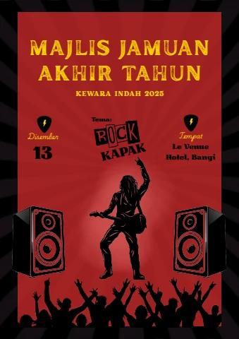 MAJLIS JAMUAN HI-TEA ROCK KAPAK KEWARA INDAH 2025