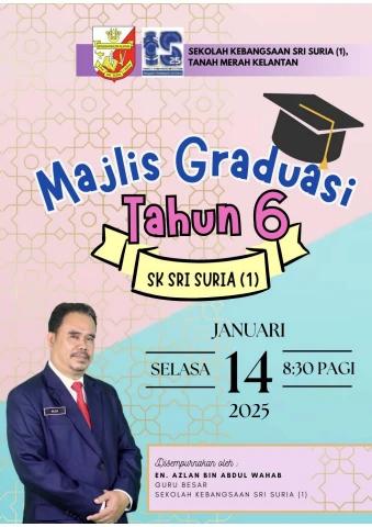 Buku Program Majlis Graduasi Tahun 6 2024/2025