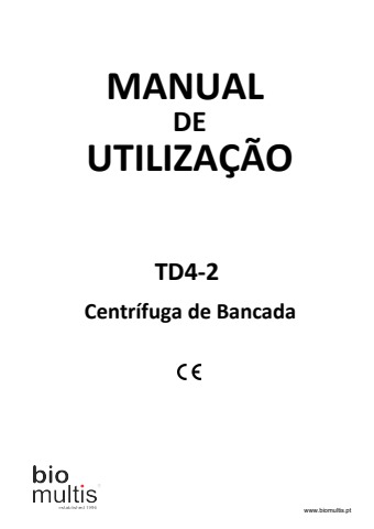 Manual TD4-2 - Biomultis Flip PDF | AnyFlip