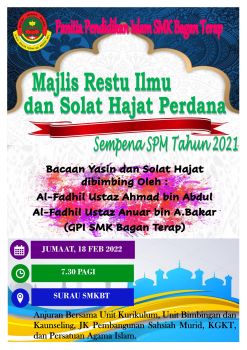 Buku Program Majlis Restu Ilmu dan Solat Hajat Perdana - najnaw Flip PDF | AnyFlip