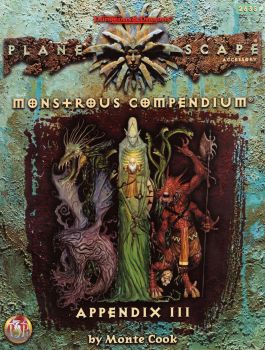 AD&D - Monstrous Compendium - Planescape Appendix III (2e) - Capn ...