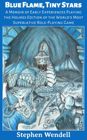 D&D - Blue Flame, Tiny Stars - by Stephen Wendell