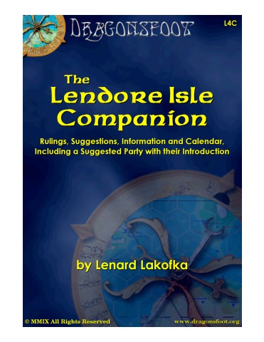 AD&D - L4C - The Lendore Isle Companion