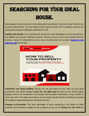 Searching for your ideal house. - Jacob emerson Flip PDF | AnyFlip
