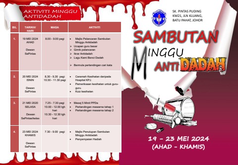 BROSUR MINGGU ANTI DADAH [Autosaved] - Nor Mislina Mokhtar Flip PDF | AnyFlip