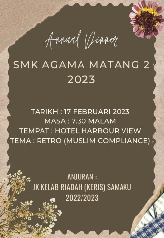 Buku Program Annual Dinner - Wani Rahim Flip PDF | AnyFlip