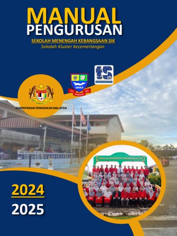 MANUAL PENGURUSAN 2024/2025 SMK SIK