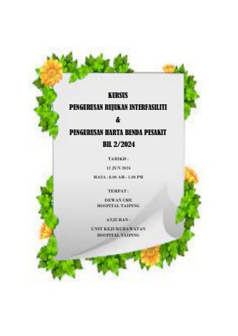 TENTATIF KURSUS INTERFASILITI BIL 2/2024 - suha2120 Flip PDF | AnyFlip