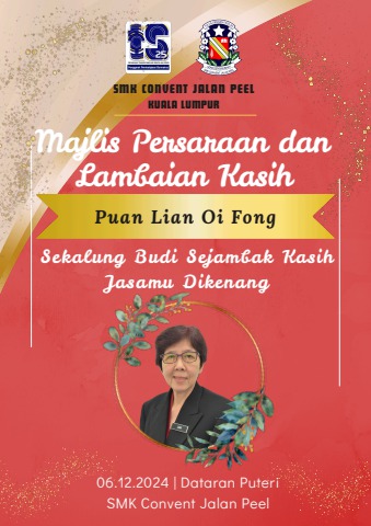 Buku Program Majlis Persaraan dan Lambaian Kasih