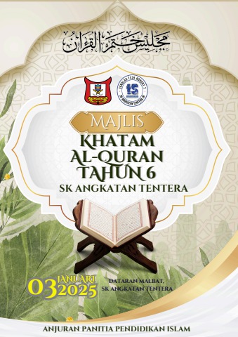 BUKU PROGRAM KHATAM AL-QURAN TAHUN 6