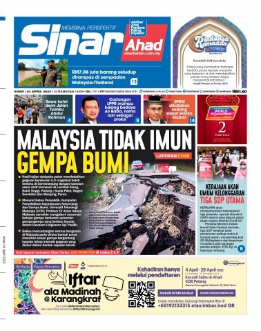 SINAR HARIAN 24 APRIL 2022 AHAD - RAK BUKU DIGITAL PSS AL-JAUHAR Flip PDF | AnyFlip