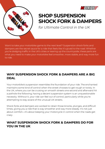Shop Suspension Shock Fork & Dampers for Ultimate Control in the UK