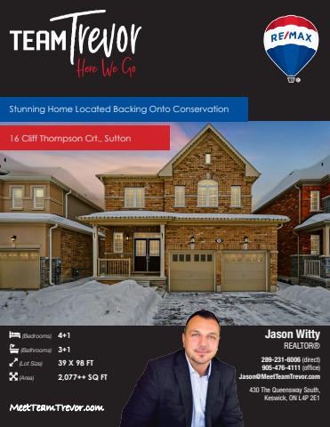 16 Cliff Thompson Crt., Sutton - trevor Flip PDF | AnyFlip