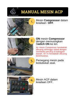 MANUAL MESIN ACP - ayutabrizf | Membalik PDF Dalam talian | AnyFlip