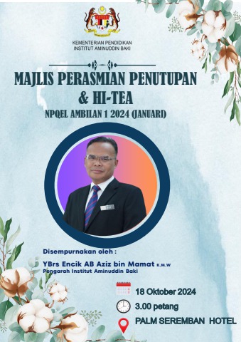 Majlis Penutup Hi Tea PENGARAH