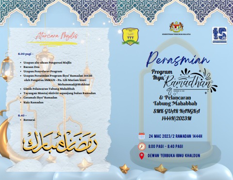 BROSUR PERASMIAN PROGRAM IHYA' RAMADAN 1444H/2023M - safiah2212 Flip ...