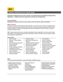 Finance concentration guide (rev) - Guset User Flip PDF | AnyFlip