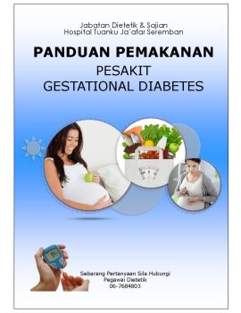 Booklet panduan pemakanan GDM Dietitian - lydianis.bahari | Membalik ...