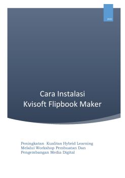 Cara Menginstal Kvisoft Flipbook Maker - tsukardi8 Flip PDF | AnyFlip
