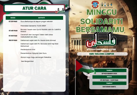 TEMPLATE BUKU PROGRAM FREE PALESTINE , SOLIDARITI PALESTINE BI-FOLD ...