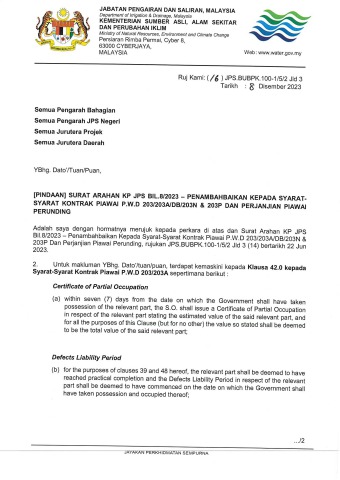 SURAT ARAHAN KP JPS (PINDAAN) - Nana Katana Flip PDF | AnyFlip