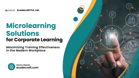 Microlearning Solutions for Corporate Learning - vineet Flip PDF | AnyFlip