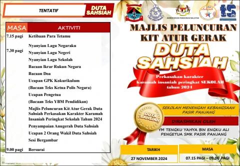 BUKU PROGRAM DUTA SAHSIAH 2024