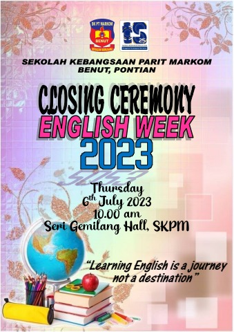 english week closing ceremony