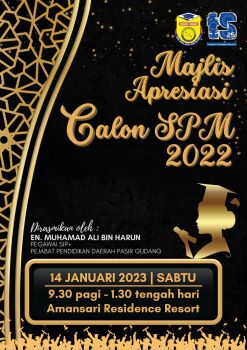 BUKU PROGRAM MAJLIS APRESIASI CALON SPM 2022 SMK SERI ALAM 2 - g ...