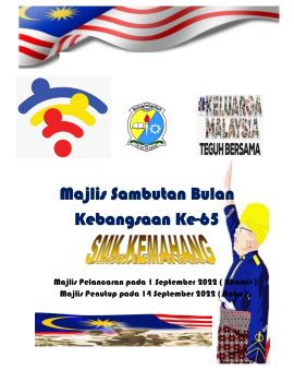Pemplet Sambutan Merdeka 2022 - myzaidy27701 Flip PDF | AnyFlip