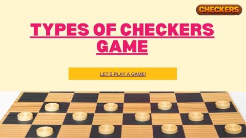 Checkers Variations You Must Try for Fun Gameplay