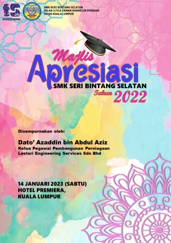 BUKU PROGRAM MAJLIS APRESIASI SMKSBS 2022