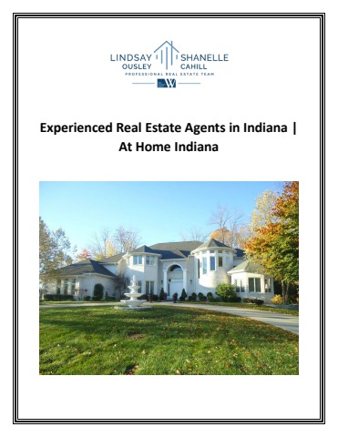 Experienced Real Estate Agents in Indiana - At Home Indiana