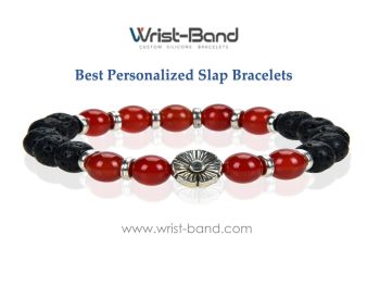 Best Personalized Slap Bracelets - www.wrist-band.com - wband240 Flip ...