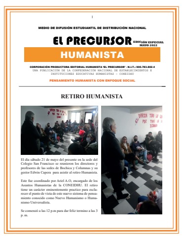 Periódico Estudiantil El Precursor - Mayo 2022 (Edición Especial ...